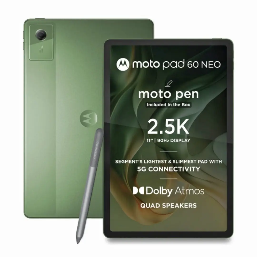 سعر و مواصفات موتورولا موتو باد 60 نيو عيوب و مميزات Motorola Moto Pad 60 Neo